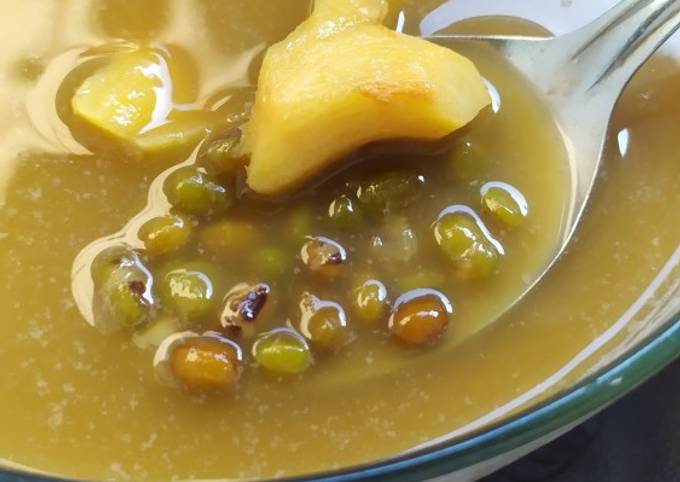 Resep Burjo (bubur kacang ijo) jahe oleh Dewi Yonata - Cookpad