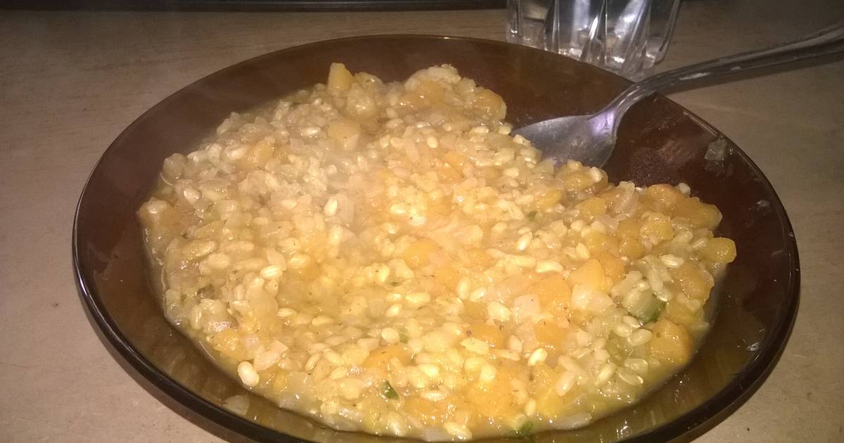 Guiso de arroz yamaní y zapallo Receta de Stefania - Cookpad