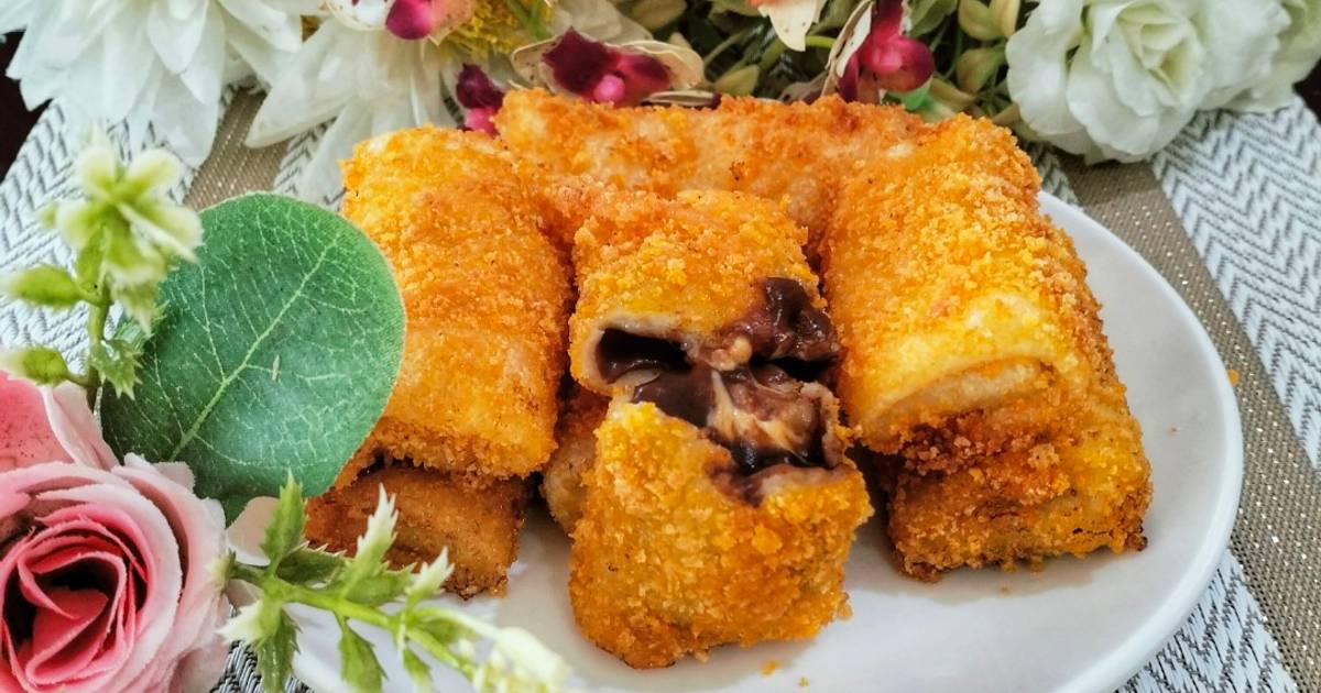 Resep Risoles Coklat Keju oleh Minie Nora(MNKitchen) - Cookpad
