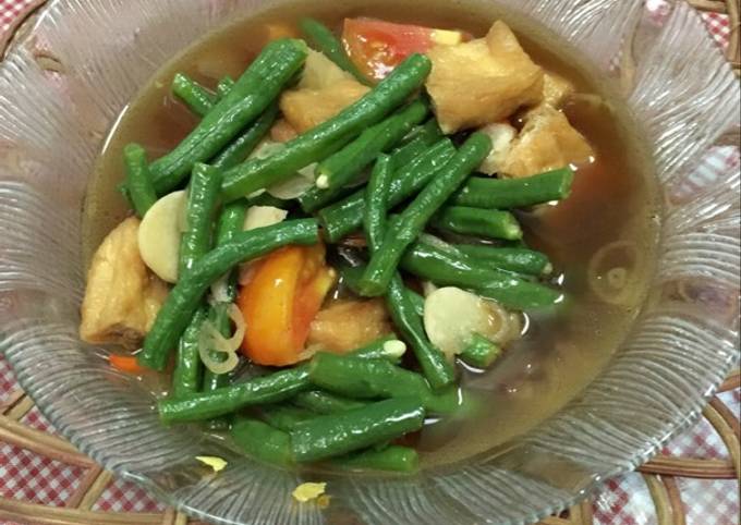 Resep Oseng Kacang Panjang Kecap oleh Sarasati Windria - Cookpad
