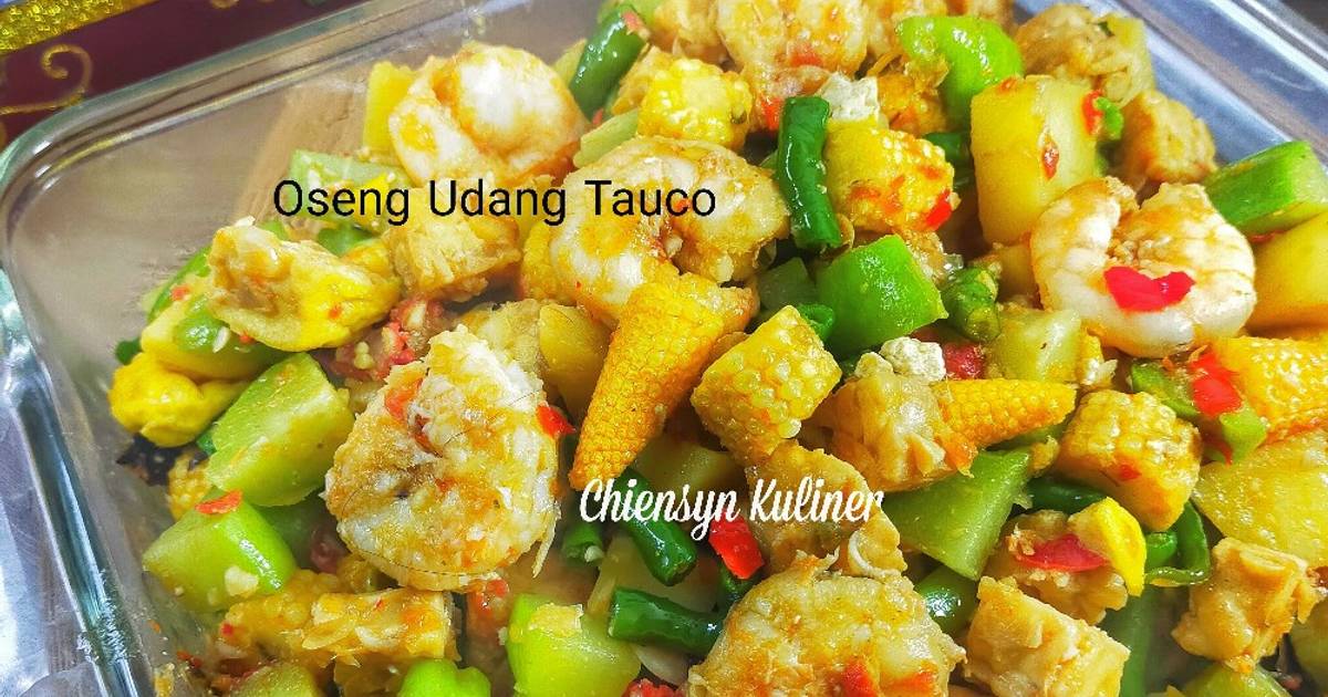 Resep Oseng Udang Tauco oleh Chiensyn Kuliner - Cookpad
