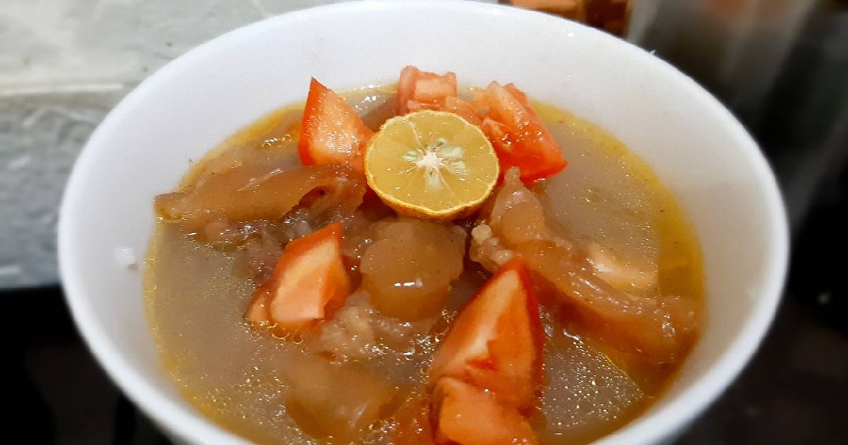 186 resep sop kaki sapi enak dan sederhana ala rumahan - Cookpad