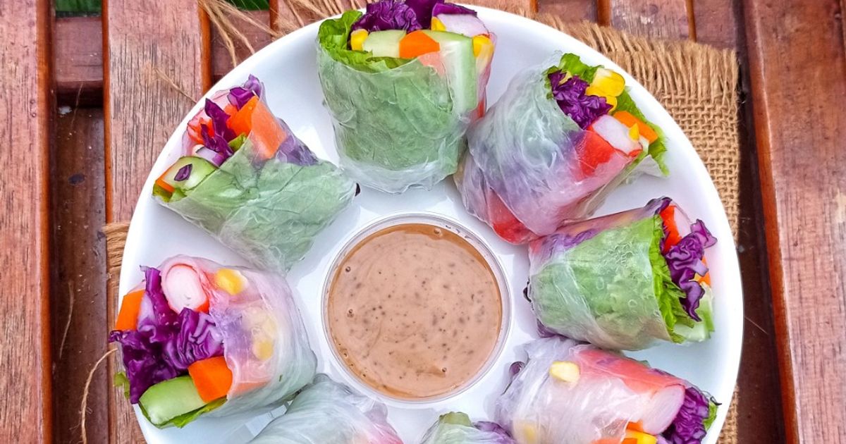 Resep roll lettuce rumahan enak dan mudah - Cookpad