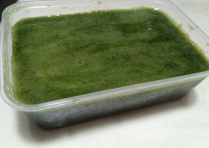 Resep Cincau ijo homemade oleh Anabella - Cookpad