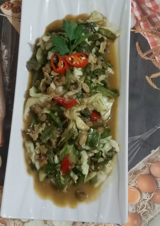 Resep Oseng genjer oncom tauco oleh Ratna - Cookpad