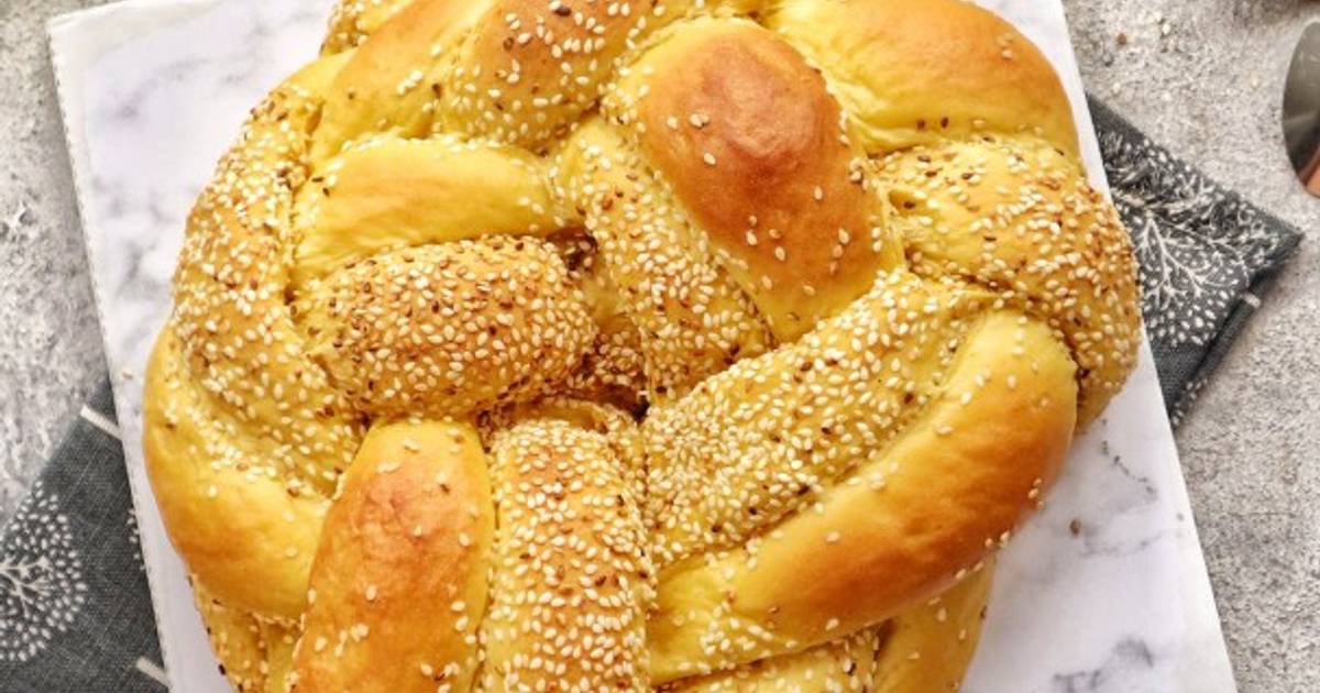 Resep Roti kepang labu kuning oleh Frielingga Sit - Cookpad