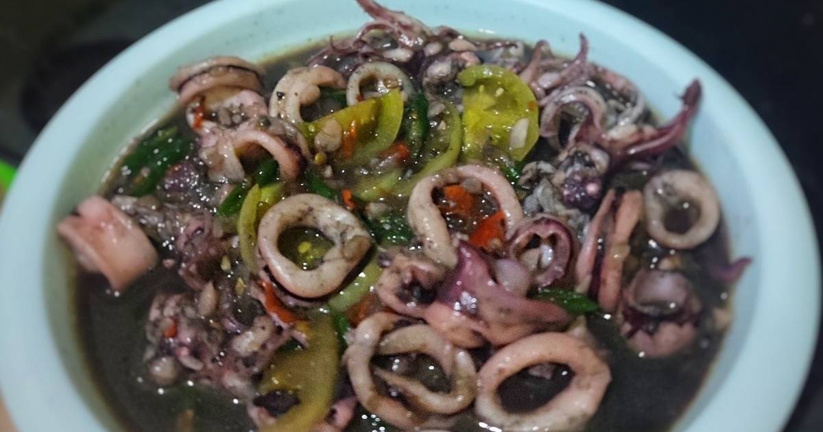 180 resep ikan cumi item enak dan mudah - Cookpad