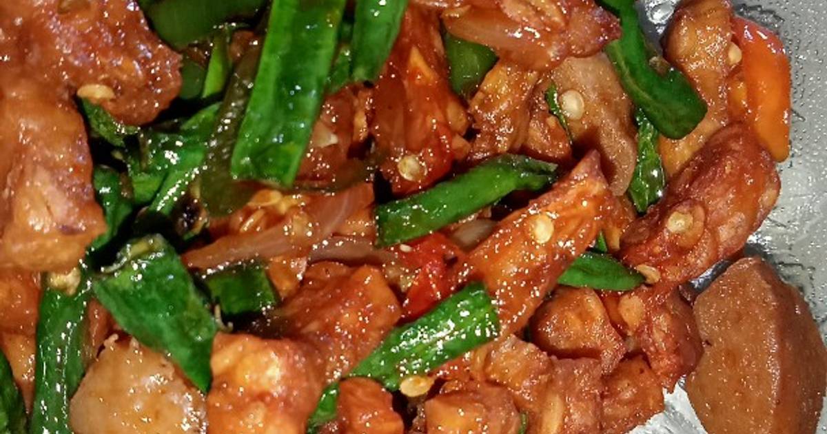 366 resep tumis bakso kecap kacang panjang enak dan mudah - Cookpad