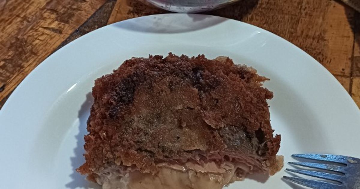 Escalopa Kaiser Con Ensalada Beterraga Con Cebolla # ...