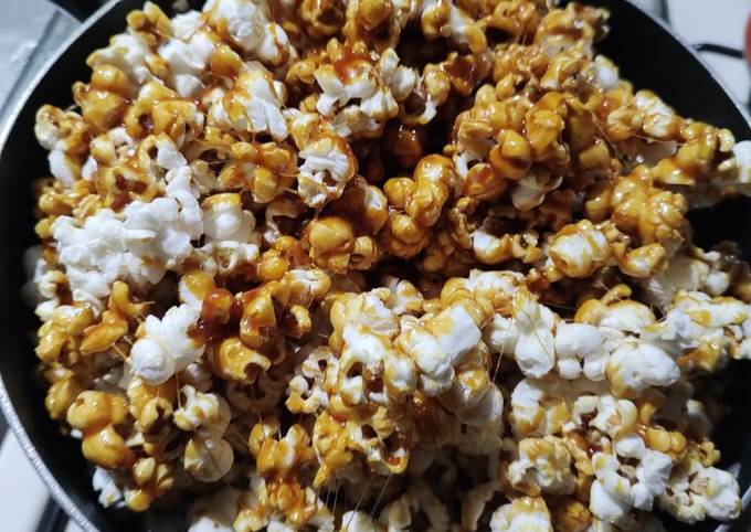 Crispetas con caramelo Receta de Sara Rave Garcia- Cookpad