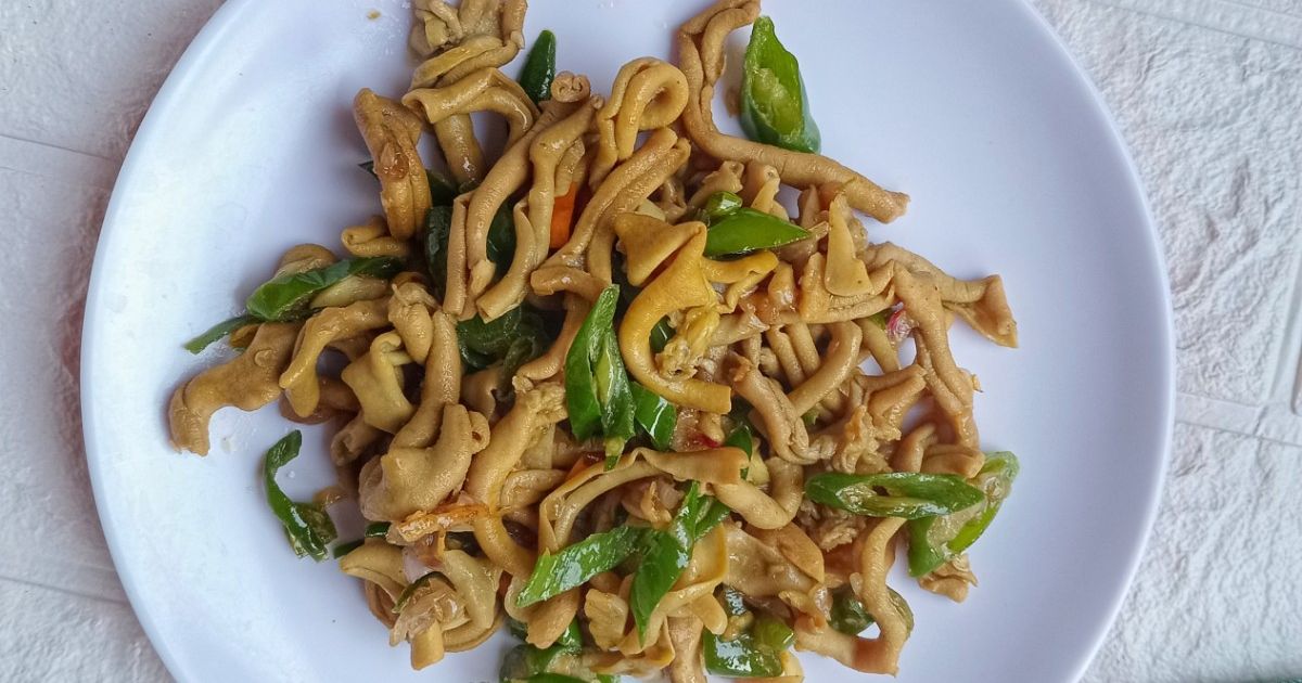 Resep Oseng Usus Cabe Ijo oleh Lia Ariani - Cookpad