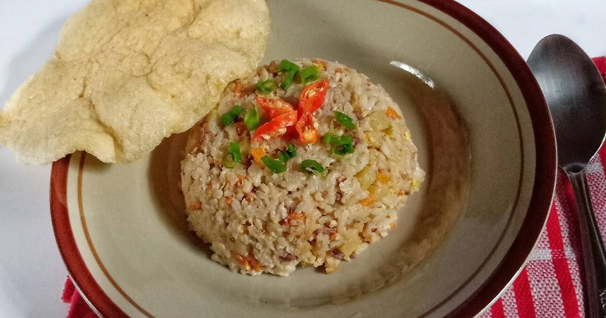 3.875 resep nasi magic com telur enak dan mudah - Cookpad