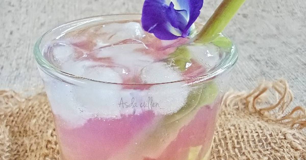 Resep Wedang jahe bunga telang oleh Asda Cullen - Cookpad