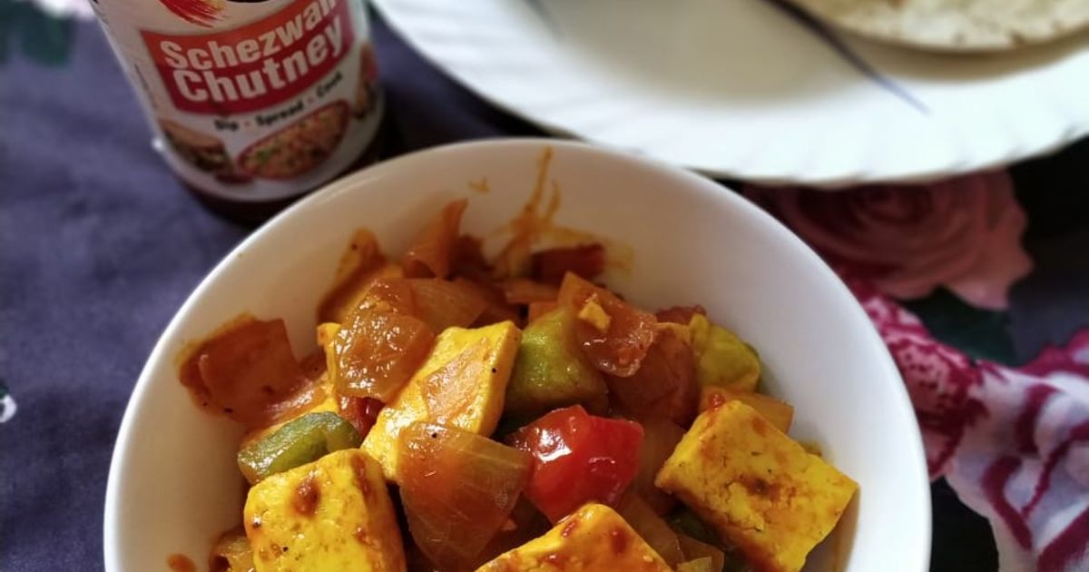 Quick Schezwan Paneer Recipe By Monika Rastogi