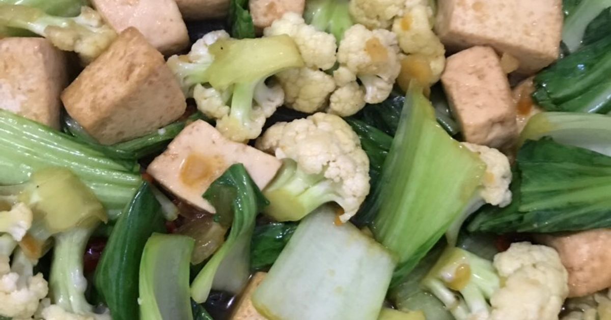 Resep Menu Diet Tumis Sayur Dan Tahu oleh yes - Cookpad