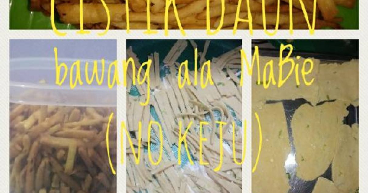 Resep Cistik Daun Bawang Tanpa Keju oleh Dani Wasian ( MaBie ) - Cookpad