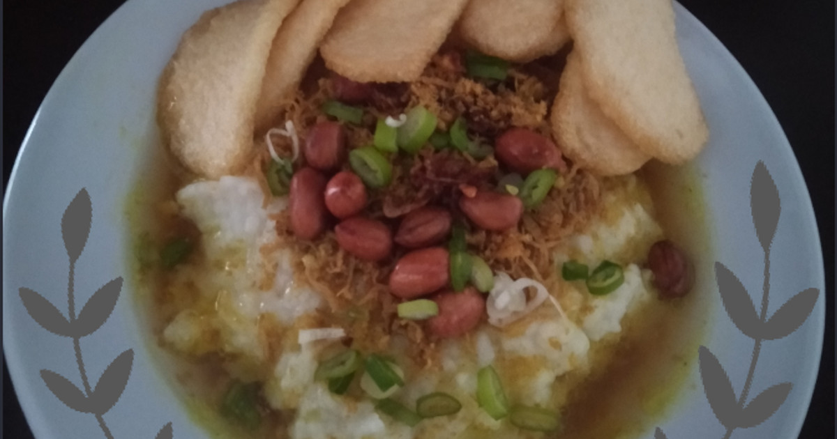 Resep Bubur Ayam Kuah Kuning oleh Nining - Cookpad