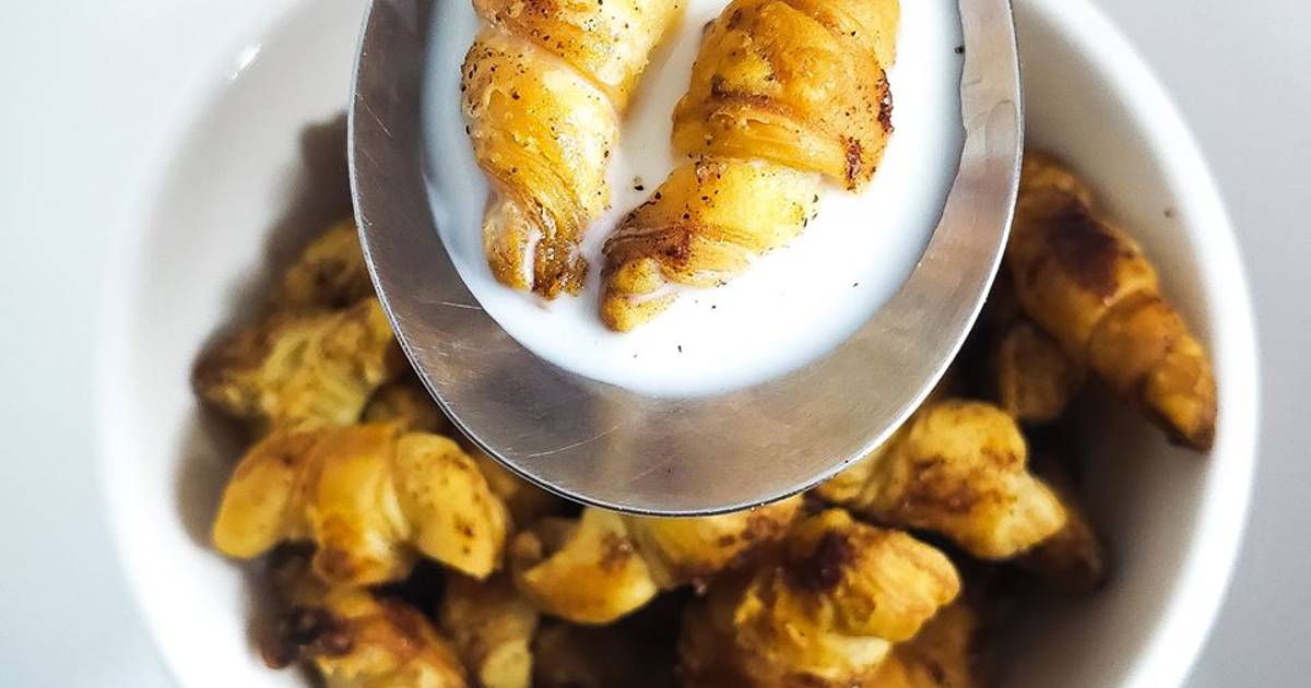 Cereal Croissants Receta de La Cocina de Ika- Cookpad