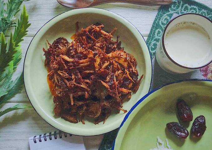 Resipi Resepi simple Ikan bilis & jering semai goreng berlado # ...