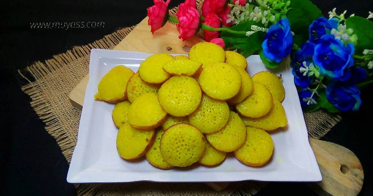 Resep Bika Ambon Ekonomis 2 Telur #enakanbikinsendiri oleh Muyassaroh - Cookpad
