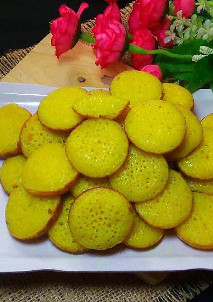Resep Bika Ambon Ekonomis 2 Telur #enakanbikinsendiri oleh Muyassaroh - Cookpad