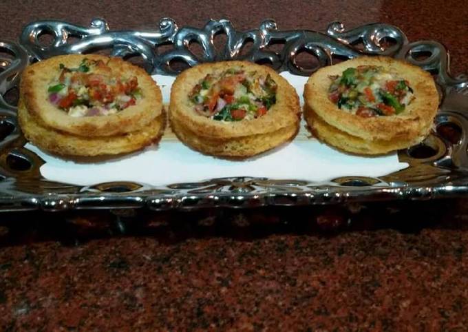 Cheesy disc Recipe by Nikita Kathuria - Cookpad
