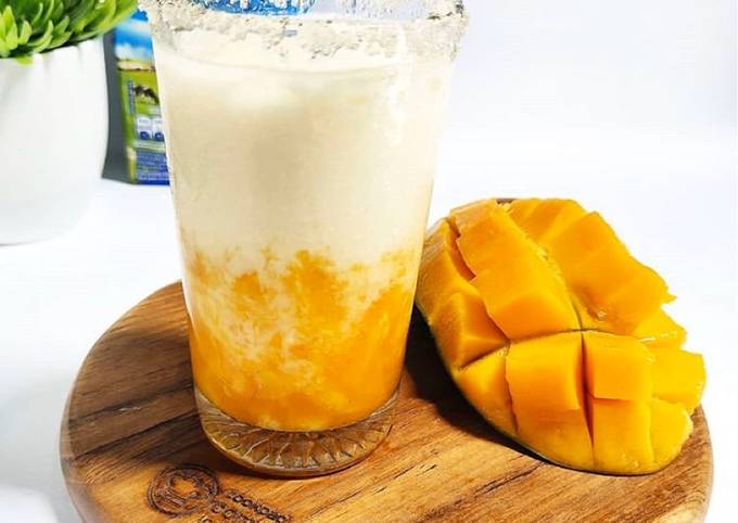Resep Korean Fresh Mango Milk oleh Dapur ala mama jasmine - Cookpad