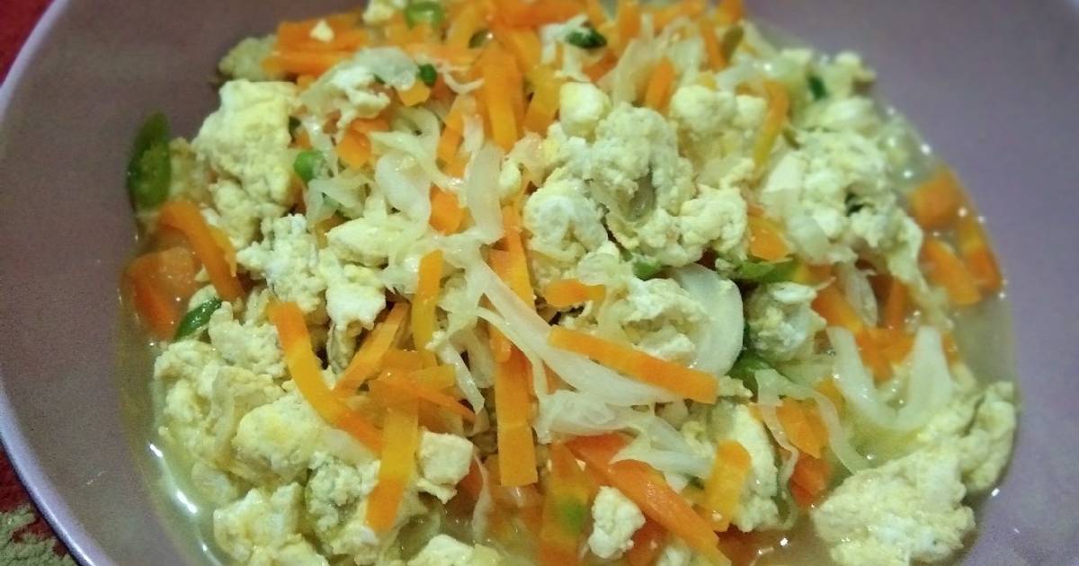 Resep Orek" Tahu Telur Sayur oleh Thary Adinda Friyan Lestary - Cookpad