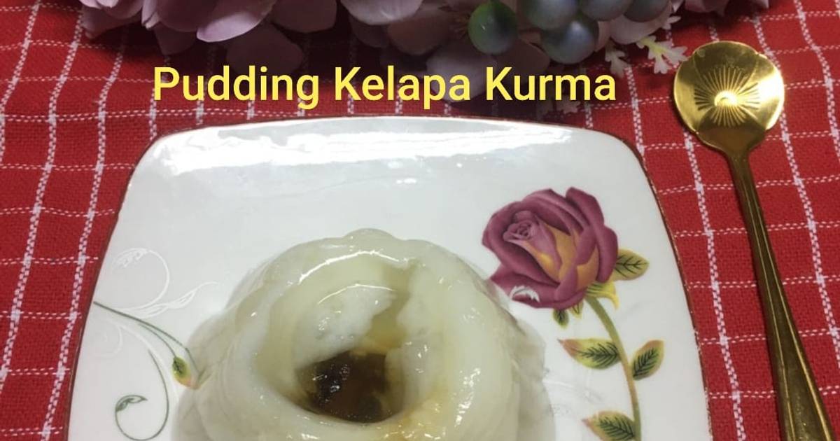 Resep Pudding Kelapa Kurma oleh Lina Bachry - Cookpad
