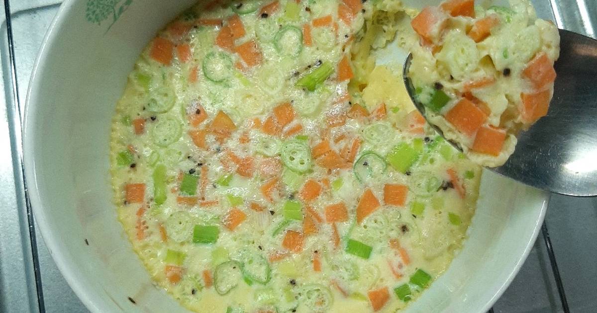 Resep Tim Telur Ayam Sayur oleh Christine Octavia - Cookpad