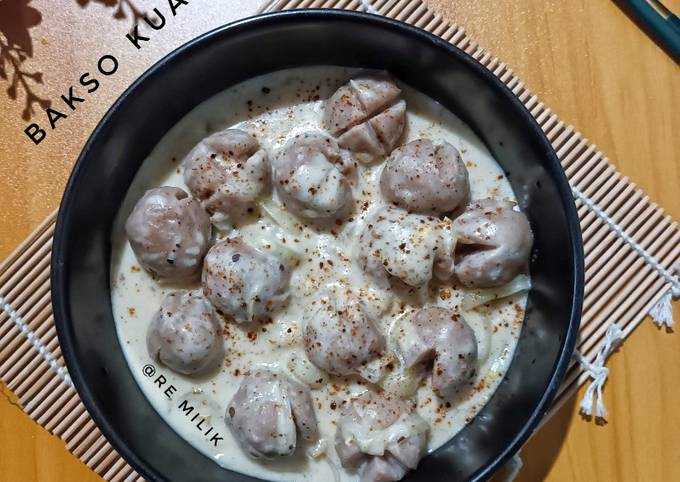 Resep 487. Bakso Kuah Susu Keju oleh Re Milik - Cookpad