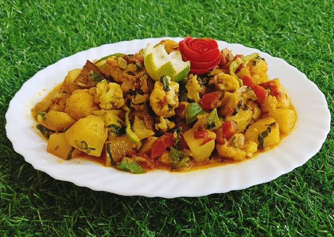Mix Sabzi (Vegetables) Recipe by Umme Ahmad - Cookpad