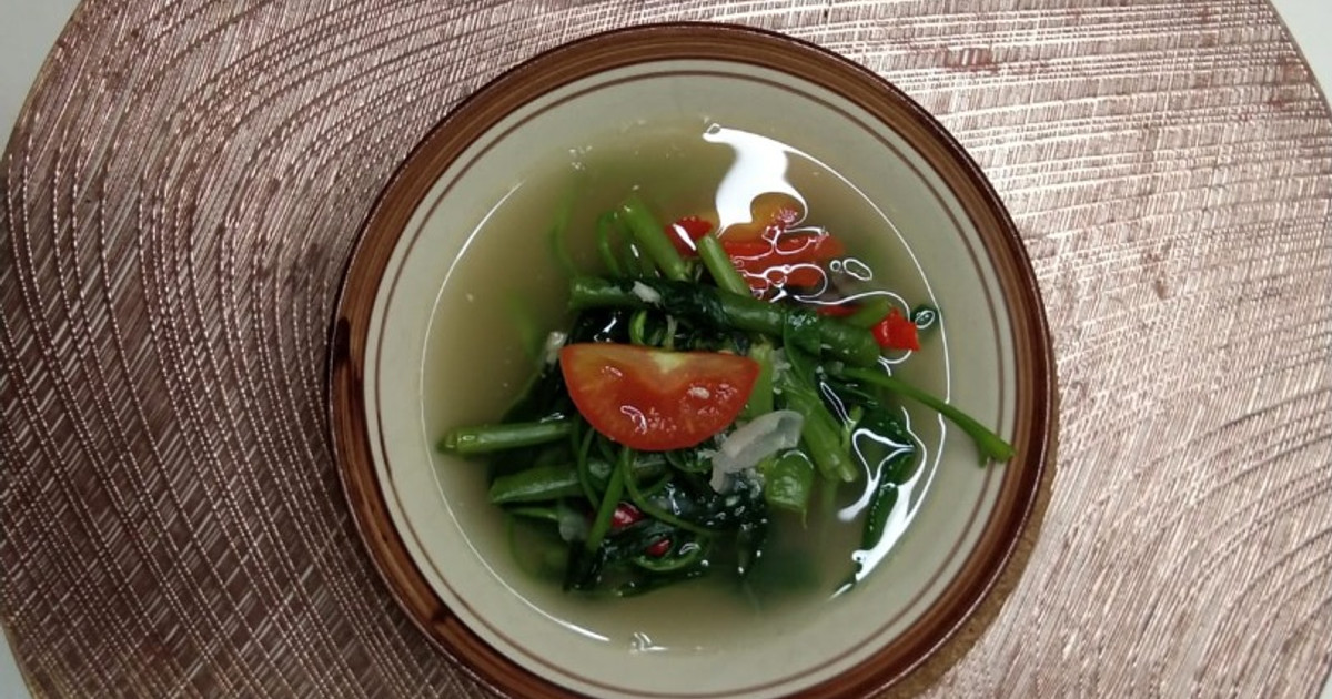 Resep Sayur Asem Kangkung Sederhana oleh Elsa Wulandari - Cookpad