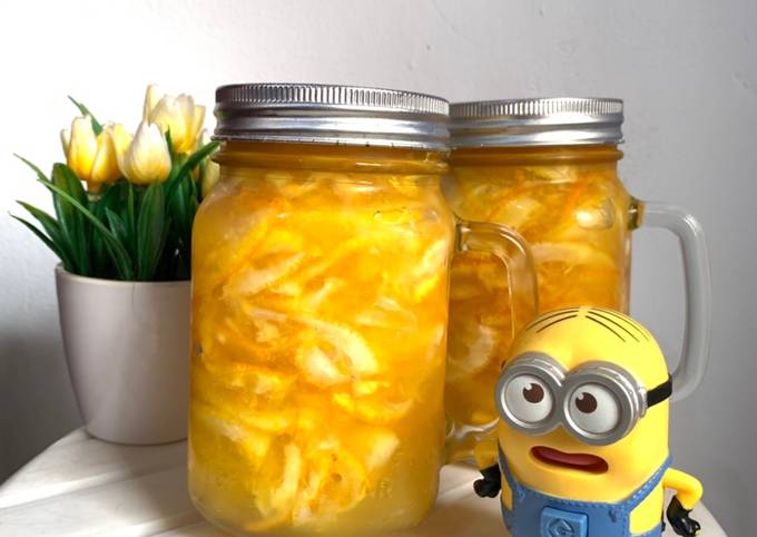 Resep Yuzu Tea Homemade 🍋🍊 oleh Marissa Chandra - Cookpad