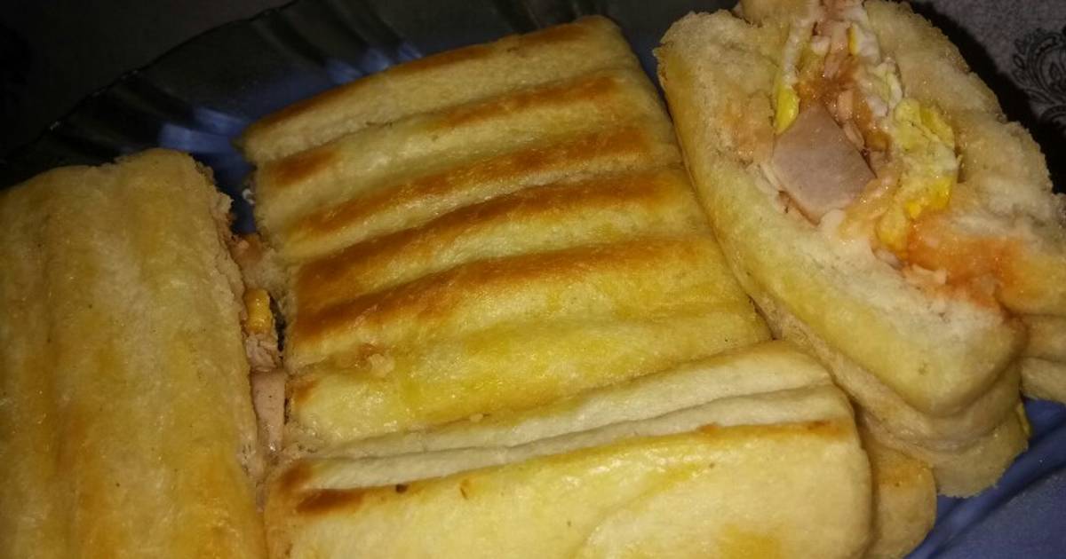 10 resep roti burger bakar enak dan mudah - Cookpad