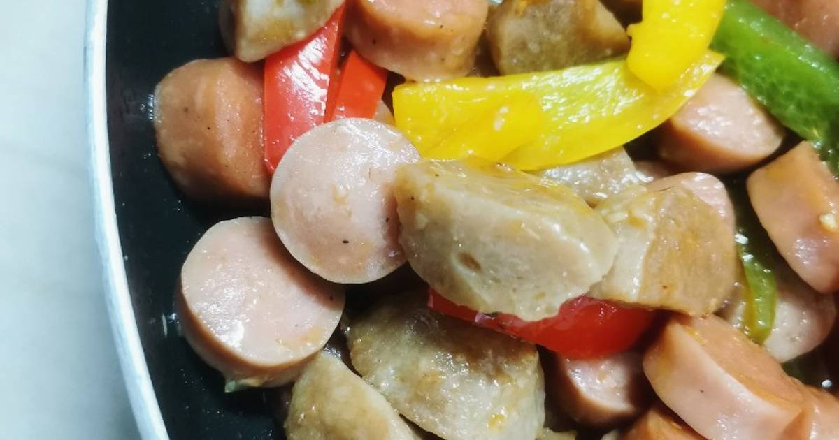 Resep Tumis Sosis Baso oleh Rhee - Cookpad