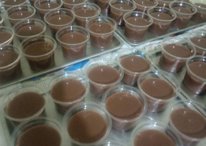 Resep Pudding coklat Snack Box oleh Imah Marini - Cookpad