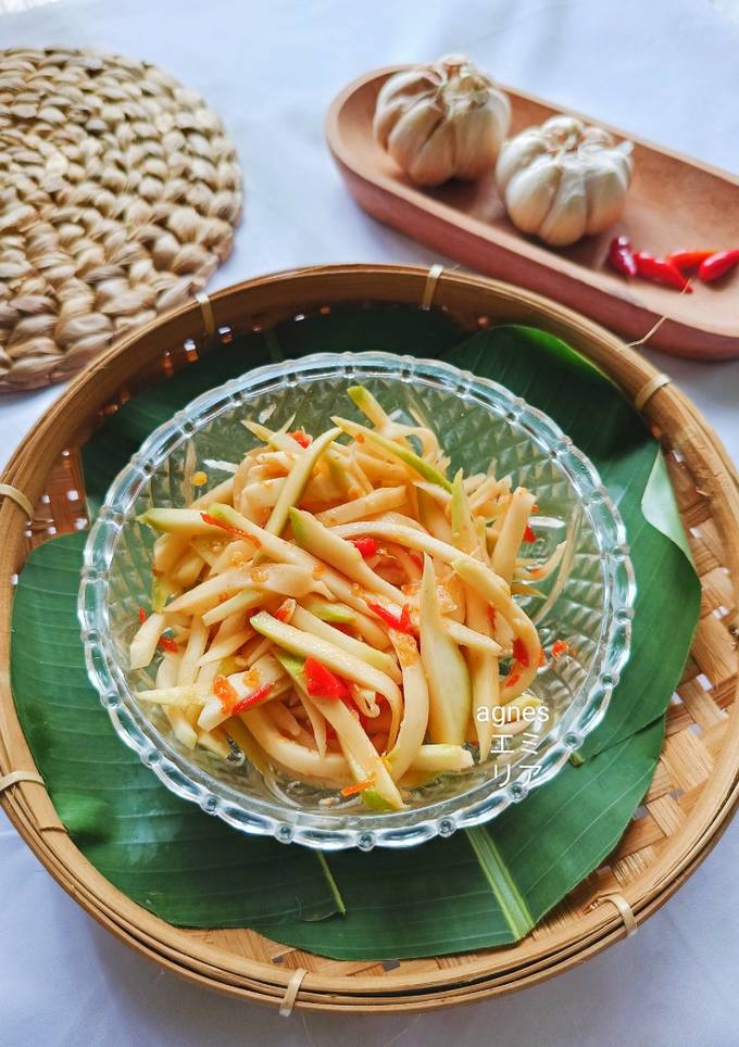 Resep Sambal Pencit (Mangga Muda) oleh Agnes エミリア 💕 - Cookpad