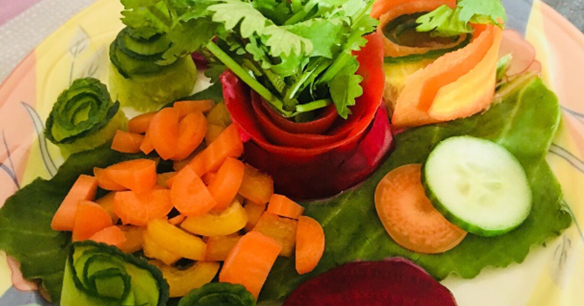 Vegetables Salad Recipe by Neha Nikul Raval - Cookpad