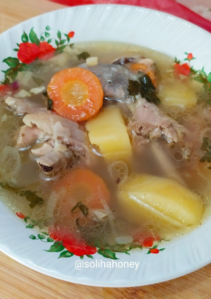 Resep My Ultimate Sup Ayam Kampung Rempah Ala Pak Min oleh solihahoney - Cookpad
