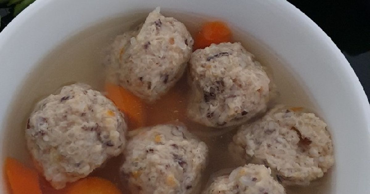 Resep Bakso Ayam Lohoa oleh Fiella - Cookpad