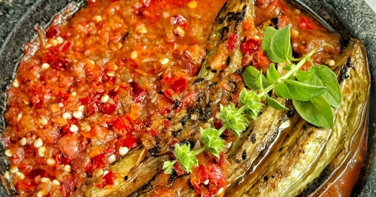 Resep Sambal Terong Dadakan oleh Frielingga Sit - Cookpad