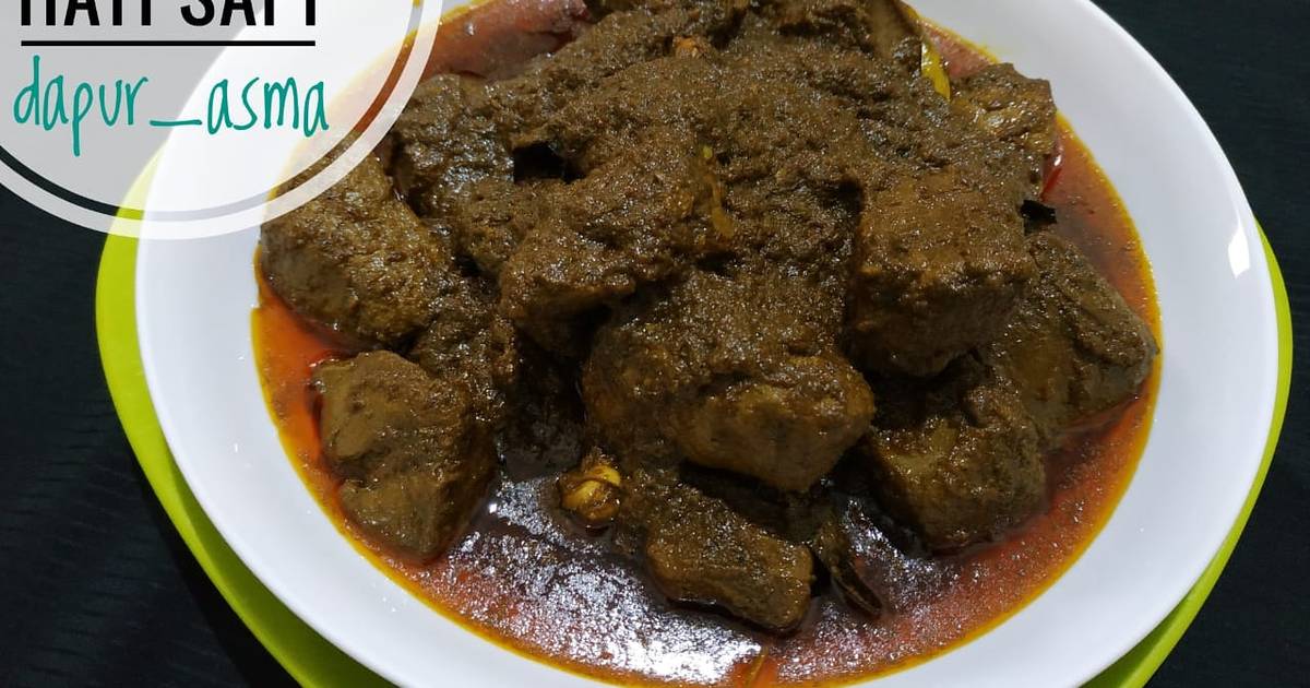 144 resep rendang hati sapi enak dan mudah - Cookpad