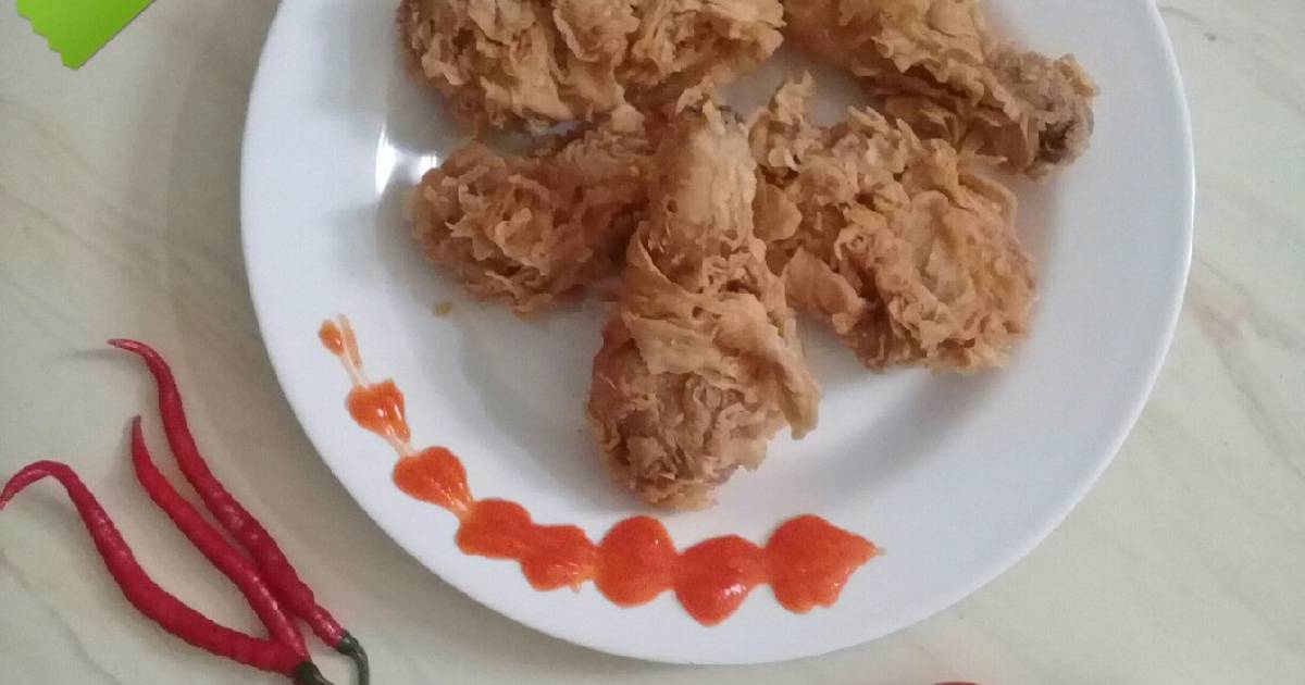 Resep Ayam Tepung Crispy Oleh Ninie Sofyan Cookpad