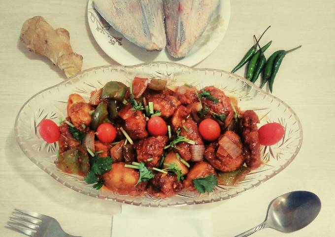 Chilli garlic fish Recipe by Sangha Mondal - Cookpad