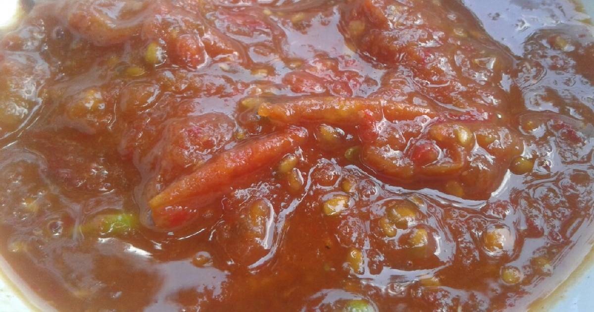 30 resep membuat sambal tomat cherry enak dan mudah - Cookpad