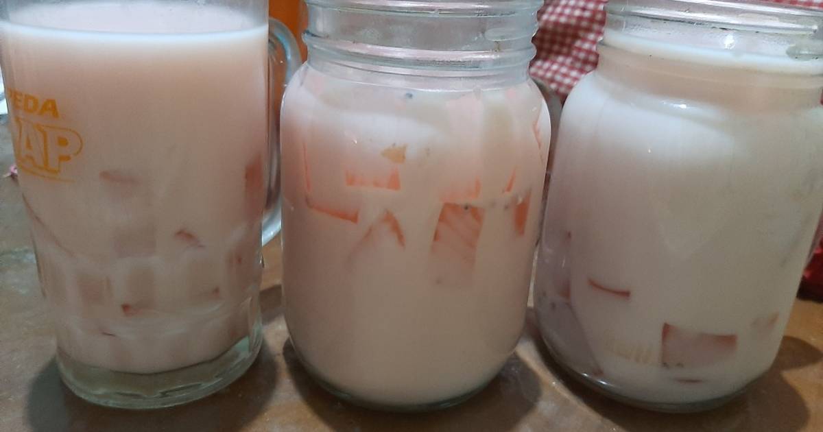 453 resep es jelly susu enak dan sederhana - Cookpad