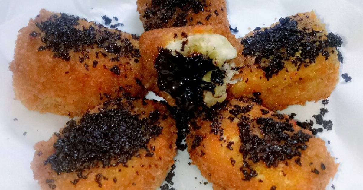 Resep Pisang Crispy Coklat Lumer oleh Cia's Kitchen 🍳🔪🍴 - Cookpad