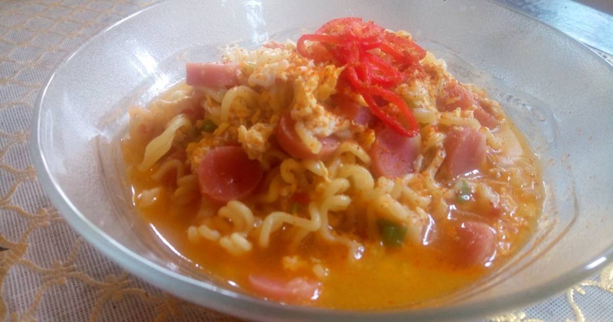 Resep Seblak mie sosis oleh Bunda Satria - Cookpad