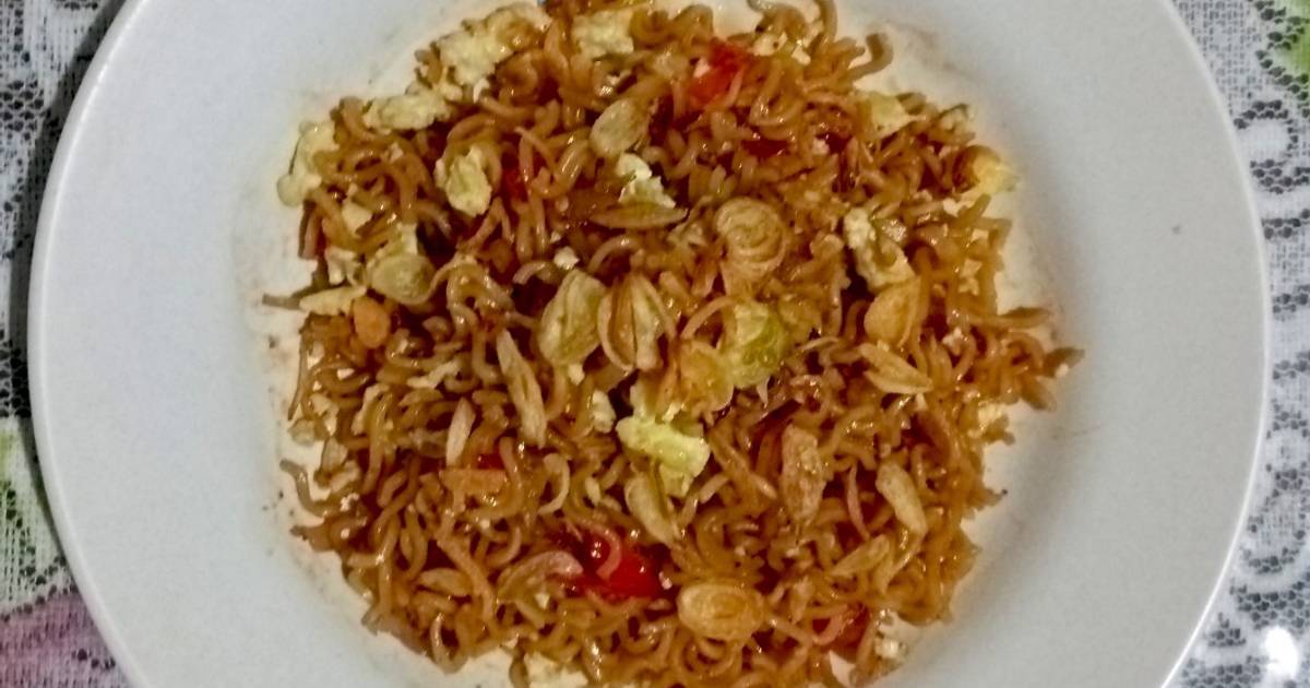 Resep Mie Goreng Sambal Bawang oleh Priscilla Agnes Lamidja - Cookpad